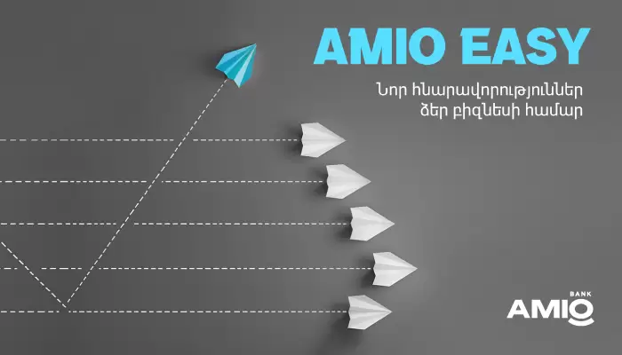 Նոր հնարավորություններ Ձեր բիզնեսի համար. Amio Easy